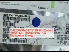 FS3L200R10W3S7FB11BPSA1 20mW 3 energía fotovoltaica del módulo 950V 70A de la fase IGBT