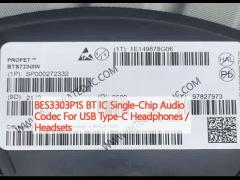BES3303P1S BT IC Single-Chip Audio Codec para fones de ouvido / fones de ouvido USB Tipo-C