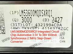 LM53600MQDSXRQ1 Integrated Circuit Chip Automotive 3.5V To 36V 650mA Synchronous 2.1MHz Step-Down Converter