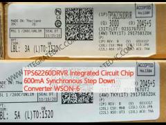 TPS62260DRVR Integrated Circuit Chip 600mA Synchronous Step Down Converter WSON-6