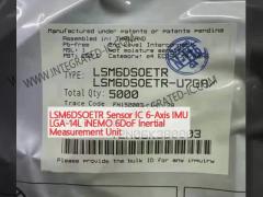 ICM-45686 Sensor IC Smart Motion LGA-14 Sensor de movimento MEMS de 6 eixos de alta precisão