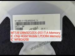 MT53E128M32D2DS-053 IT:A Memory IC Chip 4Gbit Mobile LPDDR4 Memory IC WFBGA200