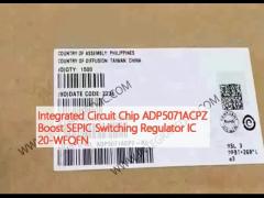Integrated Circuit Chip ADP5071ACPZ Boost SEPIC Switching Regulator IC 20-WFQFN