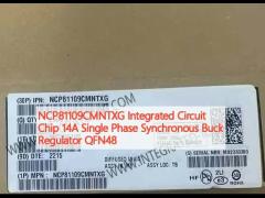 NCP81109CMNTXG Integrated Circuit Chip 14A Single Phase Synchronous Buck Regulator QFN48