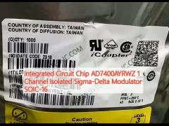 융합 회로 칩 ADUM7704BRWZ 16-비트 격리 시그마-델타 모듈러
