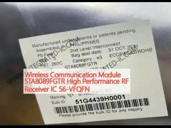Wireless Communication Module STA8089FGTR High Performance RF Receiver IC 56-VFQFN