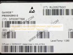 Integrated Circuit Chip IPB200N25N3G 250V OptiMOS™ N-Channel Power MOSFET Transistor
