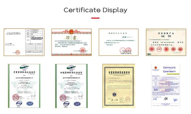Manufacturing quality standards