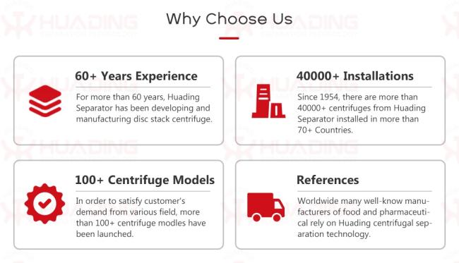 Centrifuge installation and maintenance
