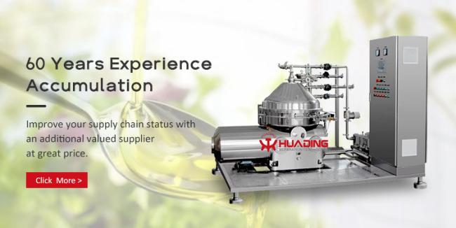 Oil decanter centrifuge machine exterior view