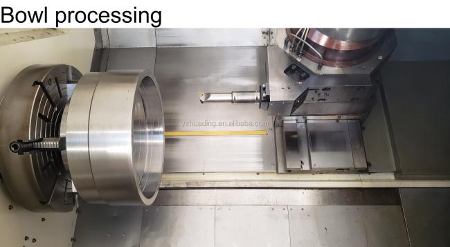 Centrifuge manufacturing process step 1
