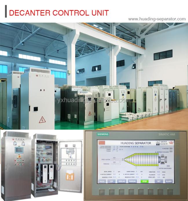 Testing and validation of decanter centrifuges