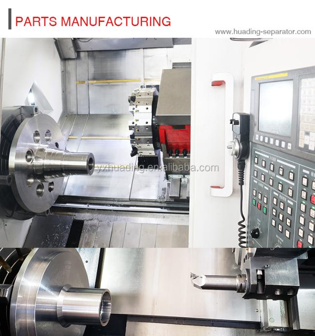 Huading Separator manufacturing facility and equipment