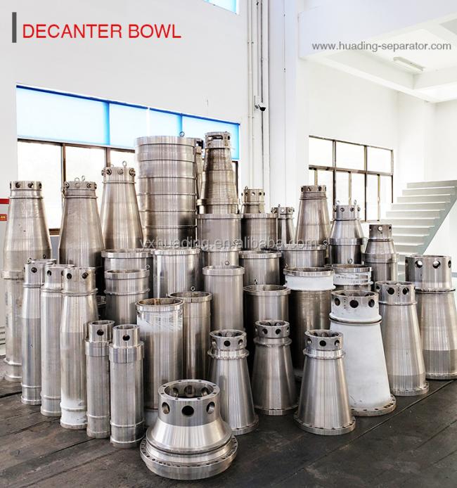 Decanter centrifuge production line at Huading Separator