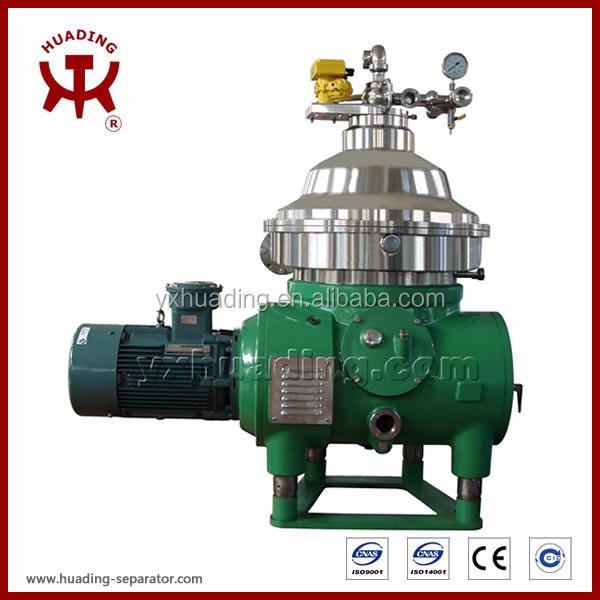 Quality 6000l/H 1500kg Disc Stack Separator Industrial Juice 2 Phase Centrifuge for sale
