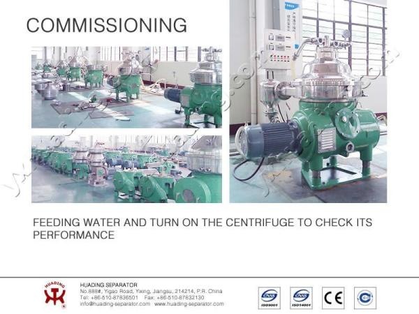 Quality 1900MM Wine Centrifugal Liquid Separator Automatic Beverage Separator for sale