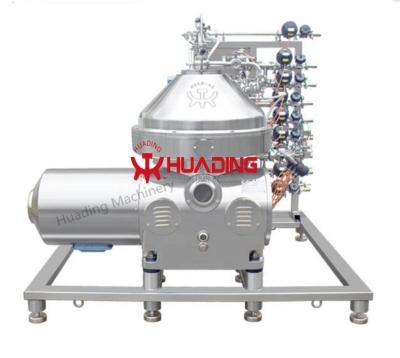 China Milk Fish Oil Disc Oil Separator Continuous Flow Solid Liquid Separator Biodiesel for sale