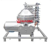 China Milk Fish Oil Disc Oil Separator Continuous Flow Solid Liquid Separator Biodiesel for sale