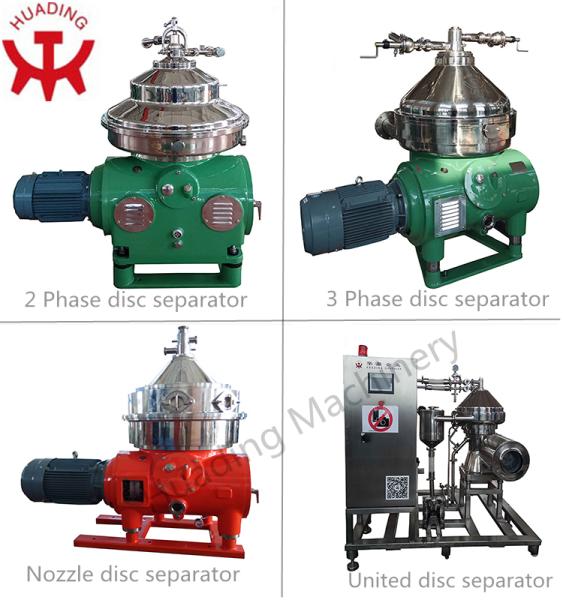 Quality Yeast Removal Disc Bowl Centrifuge Grape Wine Treatment Disk Stack Separator for sale