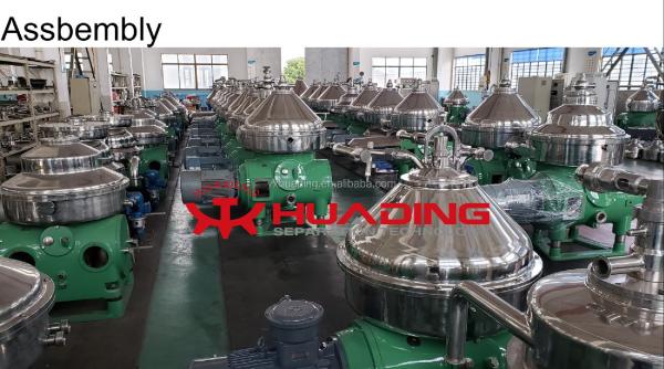 Quality Yeast Removal Disc Bowl Centrifuge Grape Wine Treatment Disk Stack Separator for sale