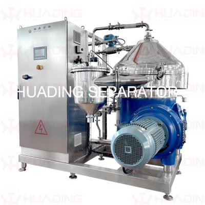 China Industrial-Grade Colloidal Separation Disc Oil Separatorwith Automatic Slag Discharge Made Of SS316L Material for sale