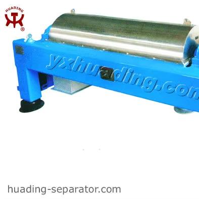 Quality Yellow Blue Centrifugal Oil Water Separator 1200kg Sludge Dewatering Centrifuge EN14462 for sale