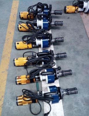China Identiteitskaart zette Elektrische de Machinekoude op van Pijpbeveling Werkend Draagbare Pijp Beveler Te koop