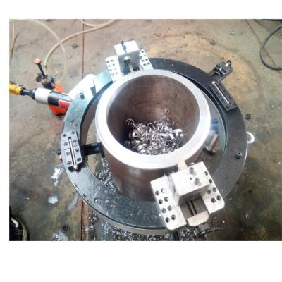 中国 ポータブル割れたフレームの管の切断および斜角が付く機械1つの年の保証 販売のため