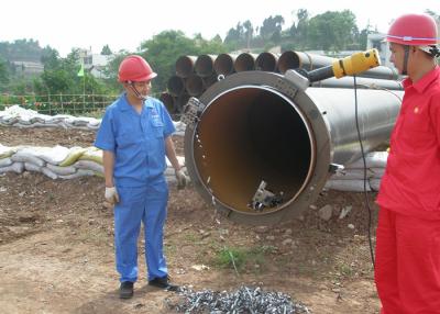 Cina Taglio orizzontale portatile del tubo del CE e struttura spaccata di smussatura dell'attrezzatura in vendita