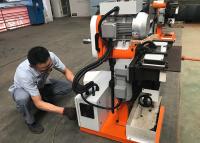 China 40mm Clamp 3400W Cold Beveling Plate Chamfering Machine for sale