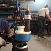 China High Efficient Pneumatic Pipe Beveling Machine Internal Expansion Type for sale
