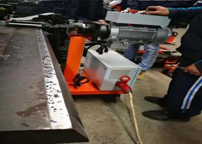 中国 1500r/Min斜角が付く鋼板溝を彫る機械滑らかな斜面 販売のため