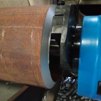 China Internal Expansion Pipe Cutting And Beveling Machine Chamfering for sale