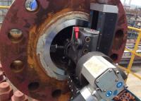 China Inside Mounted Pneumatic RTJ Flange Facing Machine 33r/Min for sale