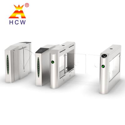 Cina sistema pedonale del portone SS304 Wing Gate Kindergarten Access Control del cancello girevole 25W in vendita