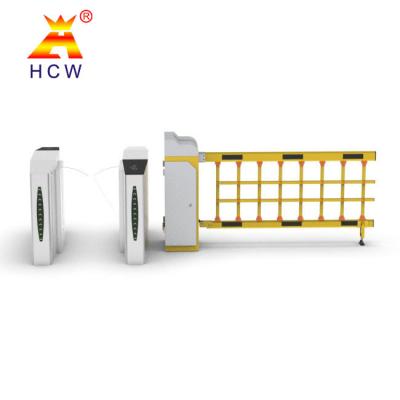 China Automatic RFID Turnstile Gate Pedestrian Temperature Measurement Gate DC Motor DC24V for sale