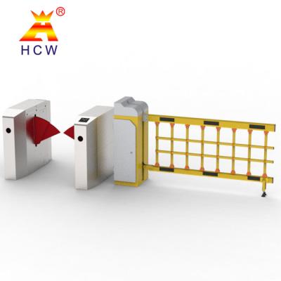 China AC230V QR Code Turnstile RS232 RS485 IP45 Face Recognition Turnstile for sale