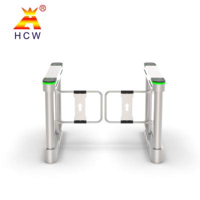 China RS485 Communication Port Facial Recognition Swing Barrier Turnstile for sale