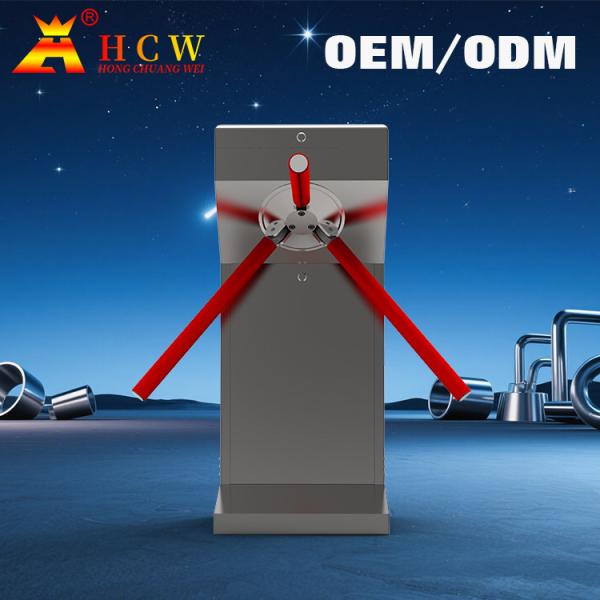 RS485 Communication Interface Automatic Tripod Turnstile Gate three arm