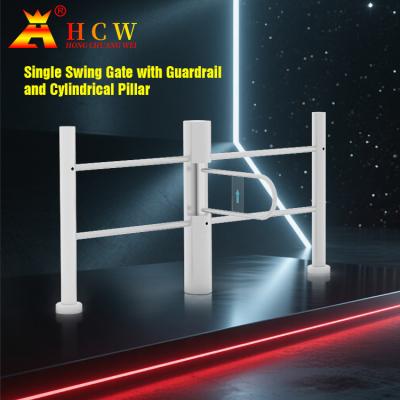 China Largura à altura da cintura da entrada de Swing Barrier Turnstile 300-800mm do leitor do QR código à venda