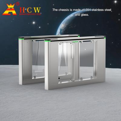 Quality Alta velocità pedonale dei cancelli girevoli 0.3s di sicurezza del portone del cancello girevole della barriera del servomotorefor sale