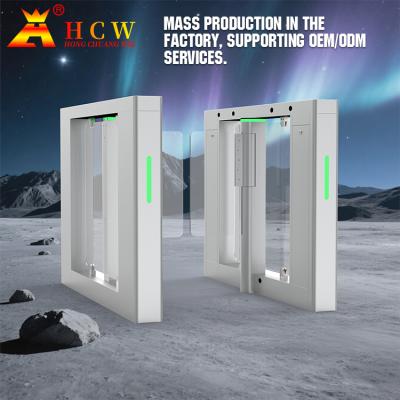 Portone IP55 del cancello girevole della barriera di riconoscimento di fronte con gli indicatori del LED