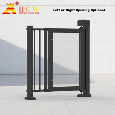 Porta de publicidade retrátil com motor DC sem escova de 60W, porta comercial de aço inoxidável de esmalte de esmalte de esmalte de pedestres, suportando personalização de publicidade de dois lados