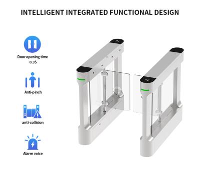 China CW492 Swing Barrier Gate Manufacturer China for Hotel Lobby and Pedestrian Access Control for sale