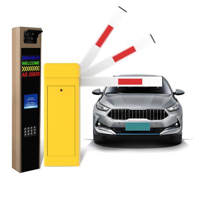 China Parking Barrier Gate Equipped with Adjustable 1 to 6 Seconds Opening Time Suitable for Various Parking Management Needs for sale