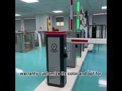 Portão de barreira automática de crescimento HCW 24v DC Motor sem escovas Sistema de porta de barreira inteligente