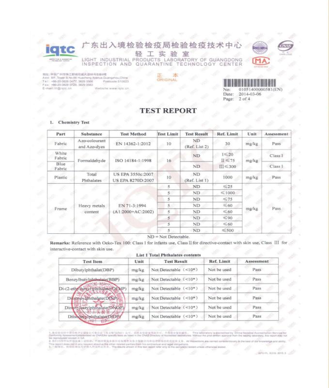 IQTC - Zhongshan Qing Run He Daily-Use Products Co.,Ltd