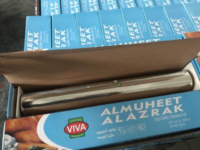 Cina Foglio di alluminio sottile della cucina, foglio di alluminio del commestibile per la conservazione di freschezza in vendita