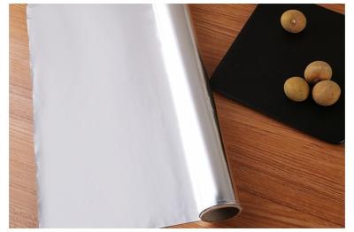 China Silver Food Wrapping Foil , Chocolate Wrapping Paper Aluminum Foil Paper for sale