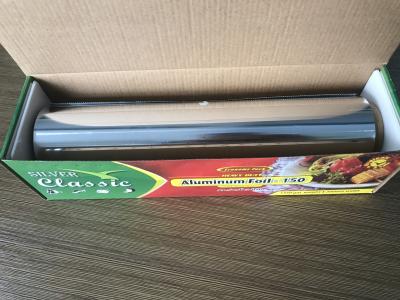 China Het Broodje van de het Aluminiumfolie van de huishoudencatering recycleerde Zilveren Kleur voor Baksel Te koop
